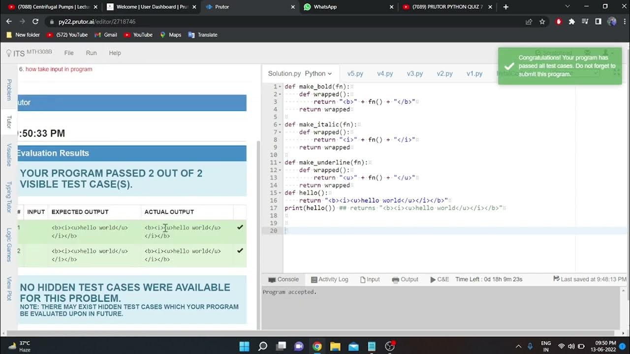 KNC 402 QUIZ NO.. 7 - YouTube