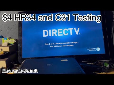 $4 DirecTV HR34 DVR and C31 Client Testing - YouTube