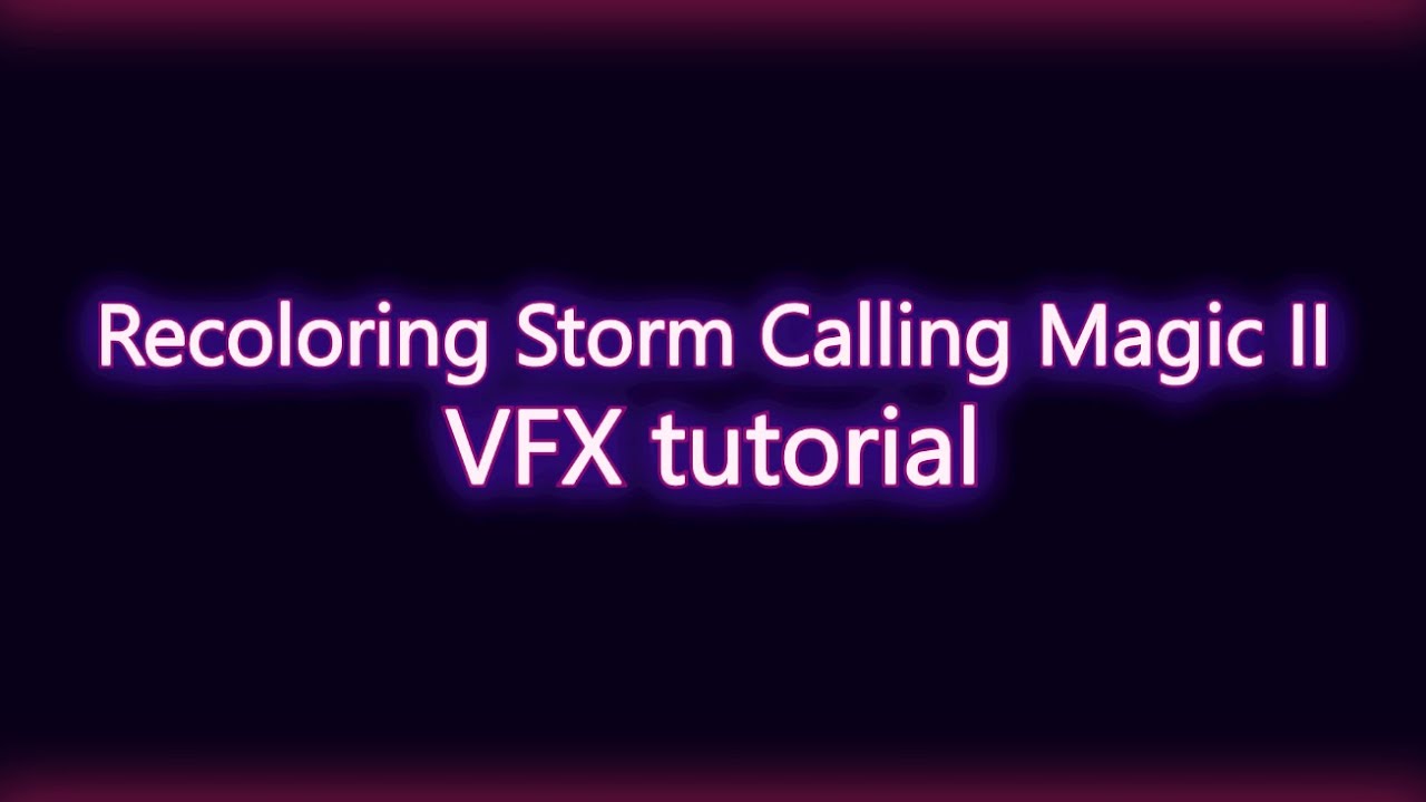 Crimson Lightning (Nifskope VFX Tutorial) - YouTube