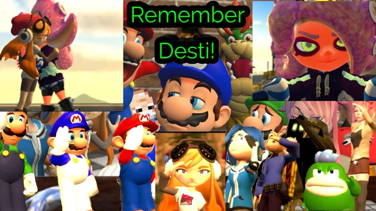 Let's Talk About Desti From SMG4 (First Anniversary (First Appeared To ...