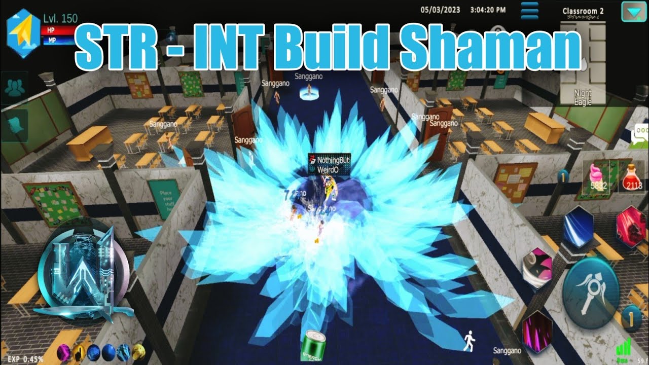 Walk Online Mobile | Str Int Shaman Build (Hybrid Pow Int) - YouTube