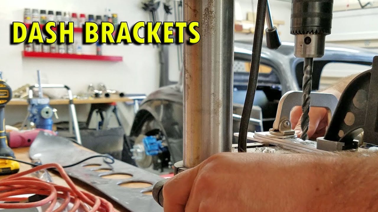 Factory Five 33 Hot Rod V2 - Dash Mounting Brackets - YouTube