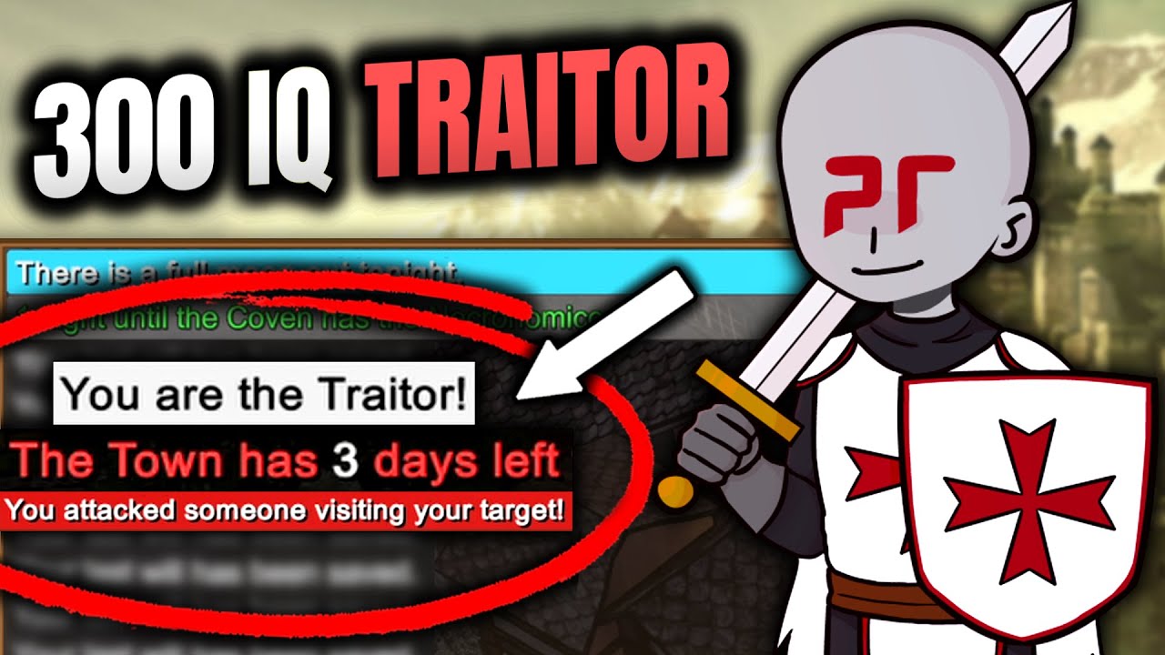 I am the 300 IQ SECRET Town Traitor | Town of Salem - YouTube