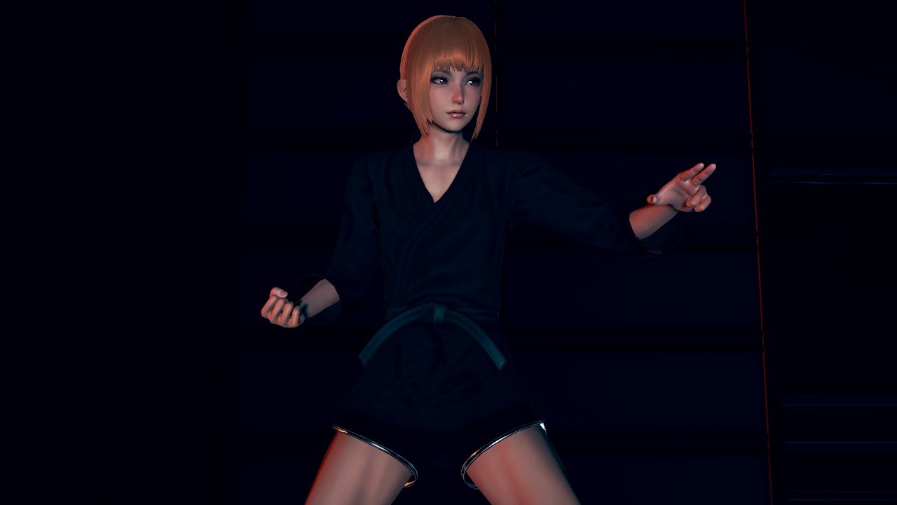 [MMD Fight] Black Belt Girl Connection. - YouTube