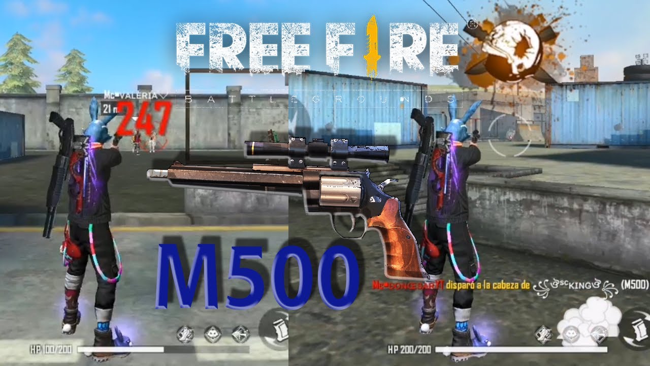 HEADSHOT M500 FREE FIRE | DonCesarYT | - YouTube