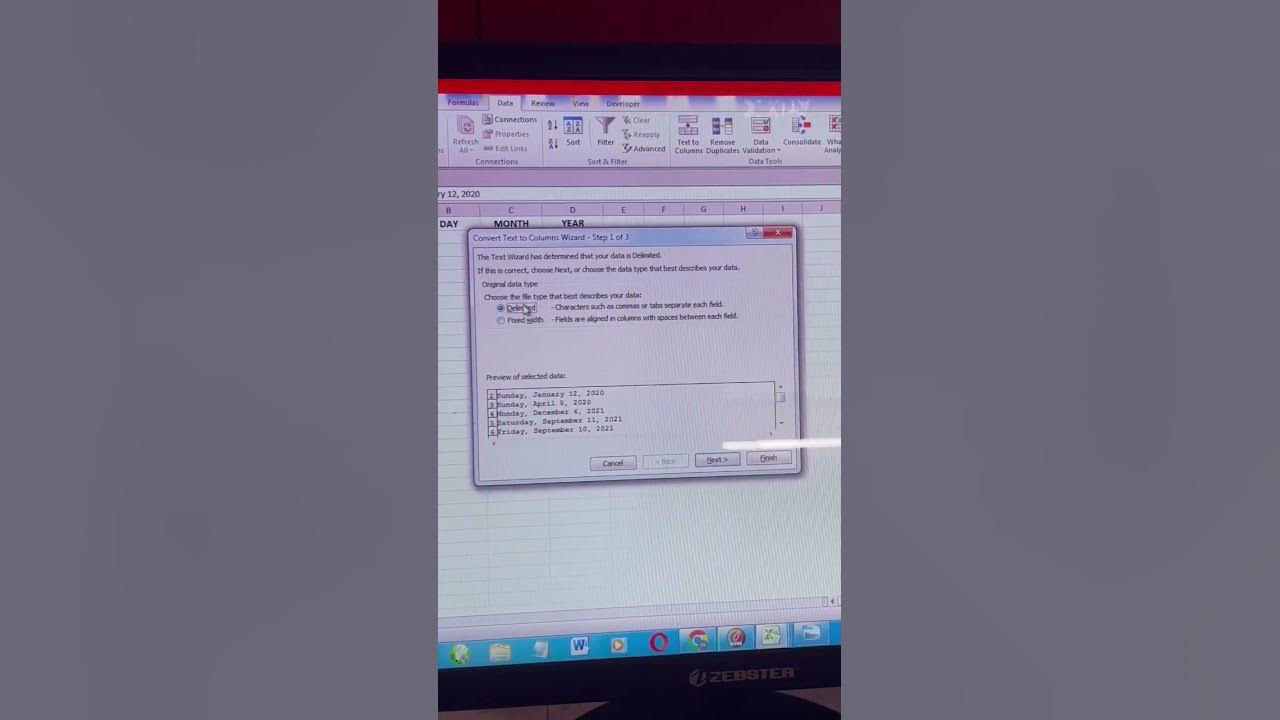 Data Set Text To Column Tricks Shortcut Excel Excelwalesir Ytvideosshort Awsome Short