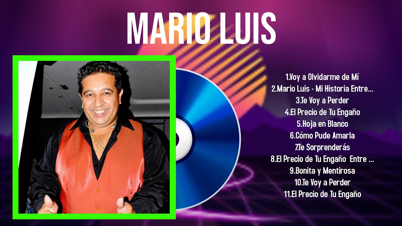 Las mejores canciones del álbum completo de Mario Luis 2024 - YouTube