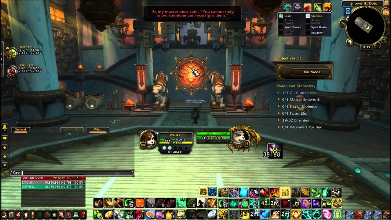 Monk solo Challenge Mode Master Snowdrift - YouTube