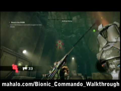 Bionic Commando Walkthrough - Fissure 3 - YouTube