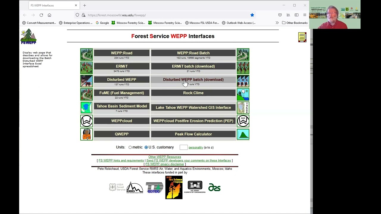 FS WEPP Tutorial: Which Interface To Use? - YouTube