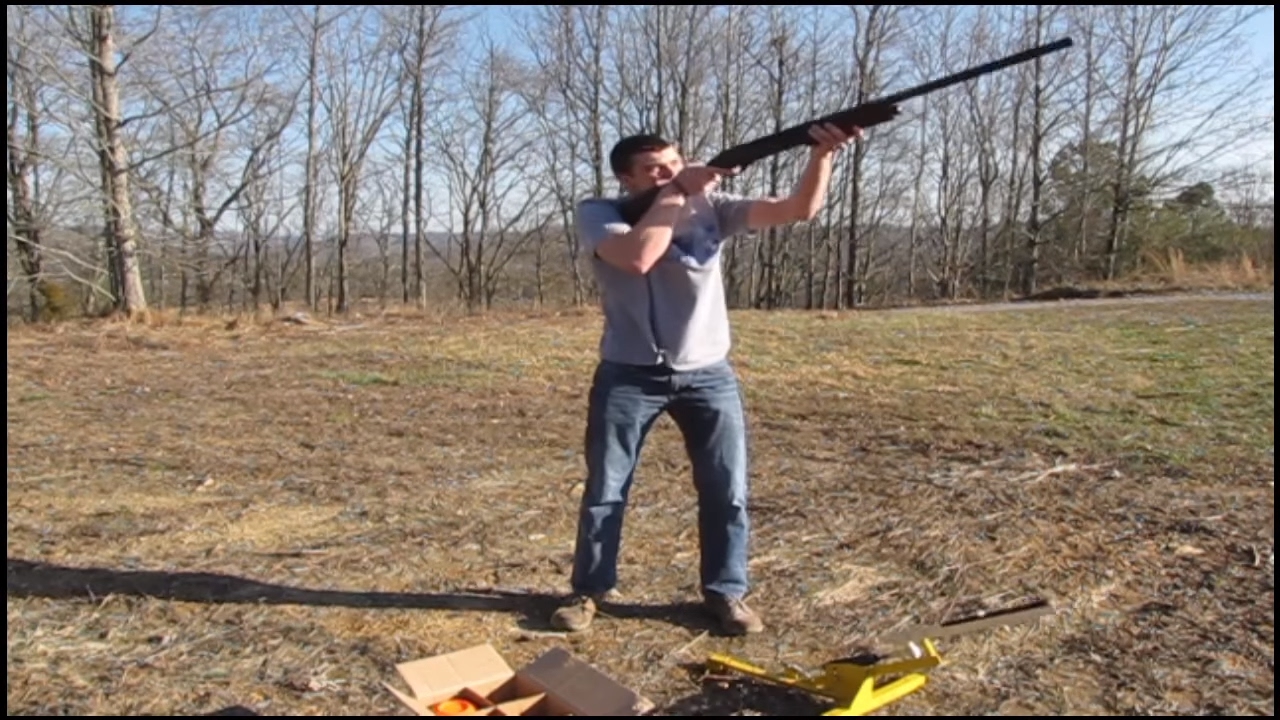 One Man Trap Shoot - YouTube