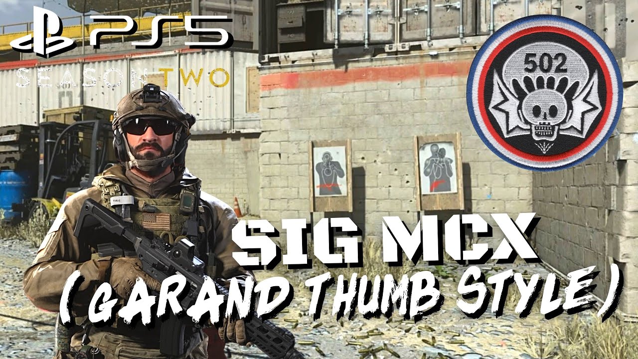 SIG MCX RATTLER/M13 SUPPRESSED (Garand Thumb Parody) | Call of Duty ...