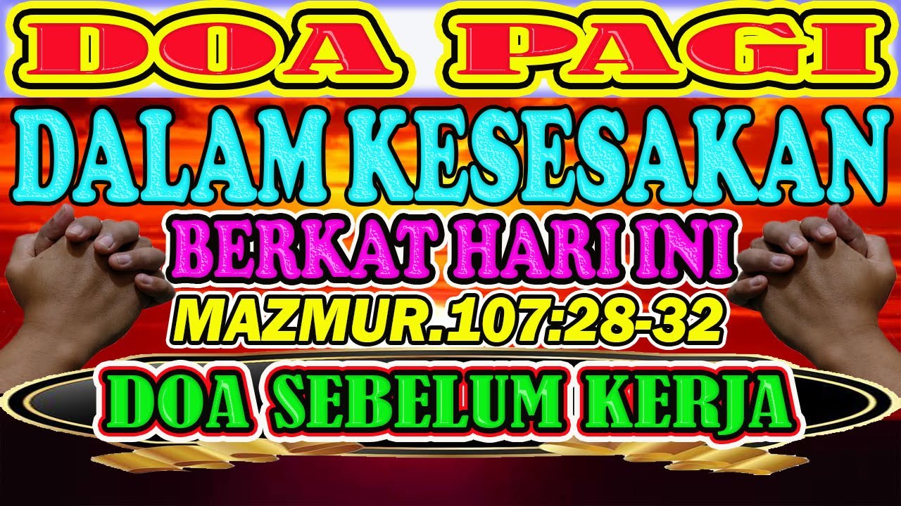 💝Renungan pagi kristen hari ini, doa pagi, renungan pagi, doa pagi ...