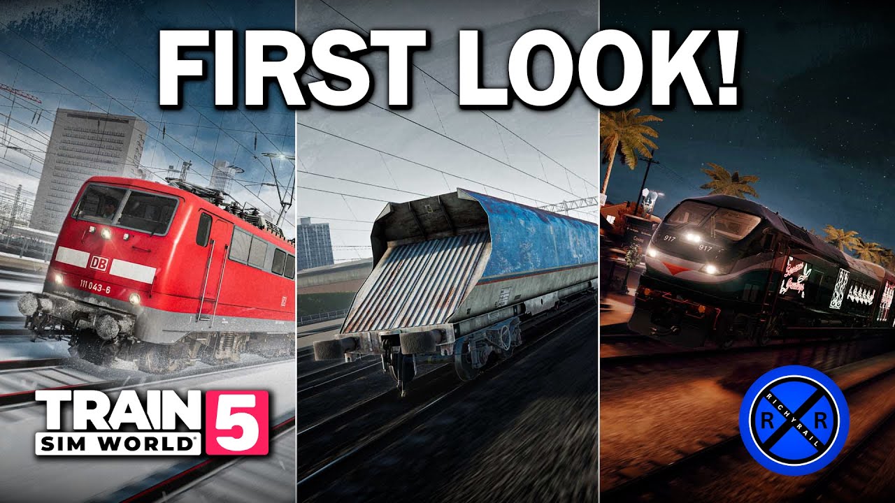 FIRST LOOK at the NEW Gameplay Packs! - Train Sim World 5 - YouTube