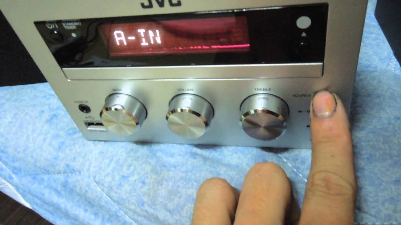 可藍牙 JVC UX-G616 DVD 組合音響 測試 - YouTube