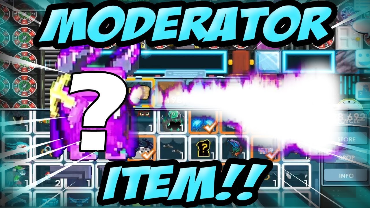 INI DIA! ITEM MODERATOR GROWTOPIA YANG JARANG KALIAN KETAHUI! - YouTube