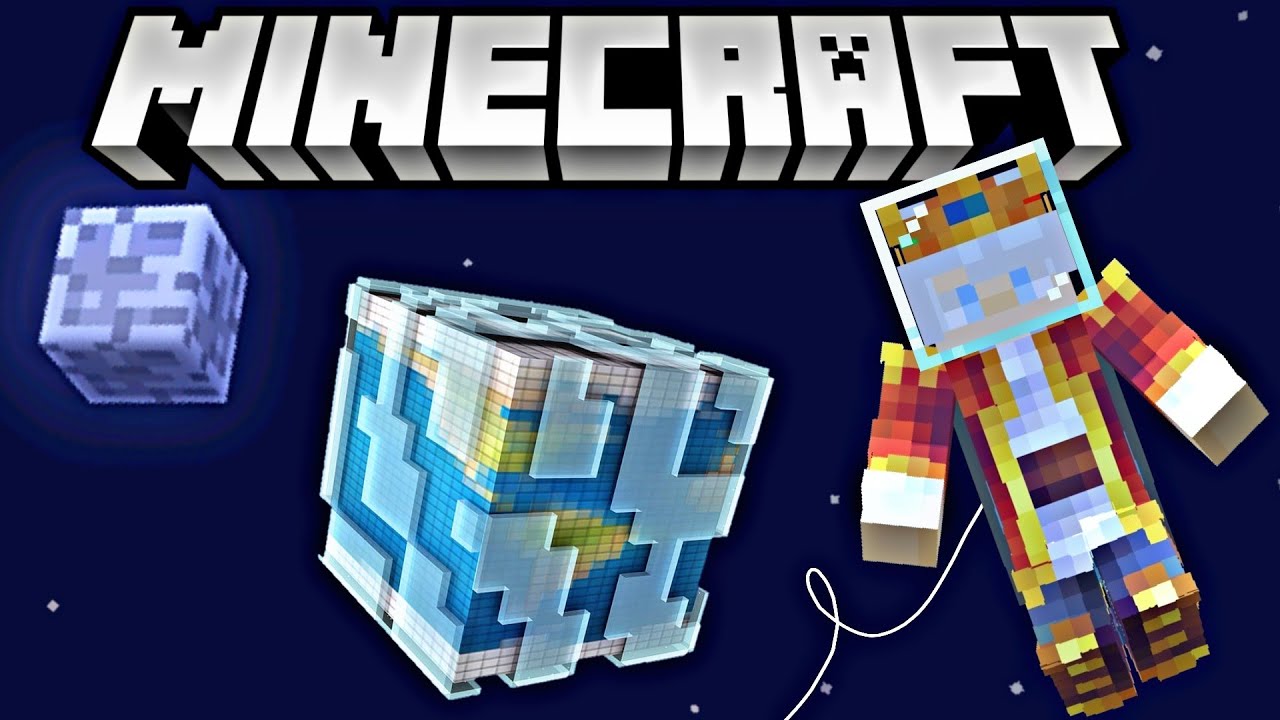 FUÍ a la LUNA en MINECRAFT 🌑 Minecraft Pe (Mods) - YouTube