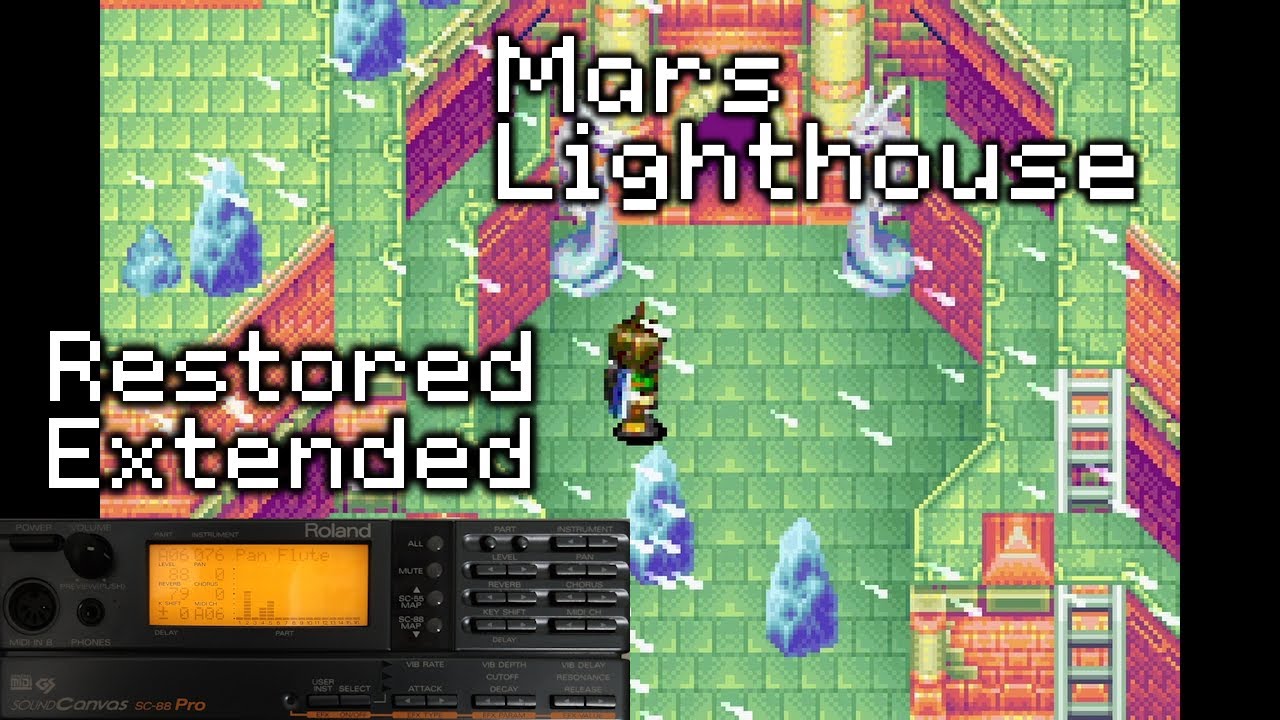 Mars Lighthouse (Restored) [Extended 10min] - Golden Sun The Lost Age ...