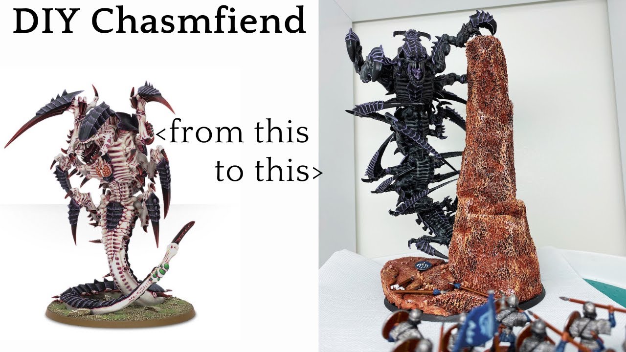 DIY Miniature Chasmfiend - YouTube
