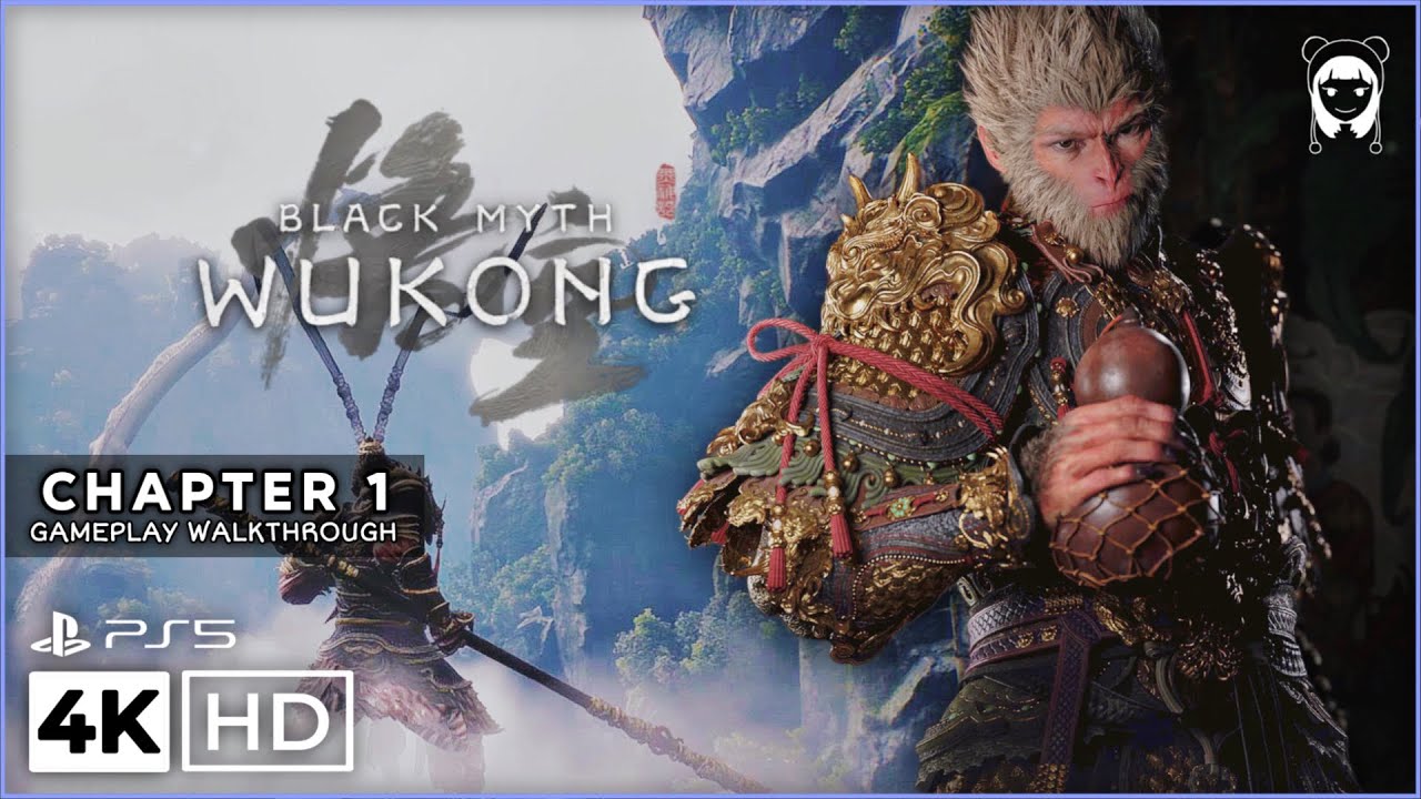 [4K] Black Myth: Wukong - Opening + Intro Gameplay Walkthrough - YouTube