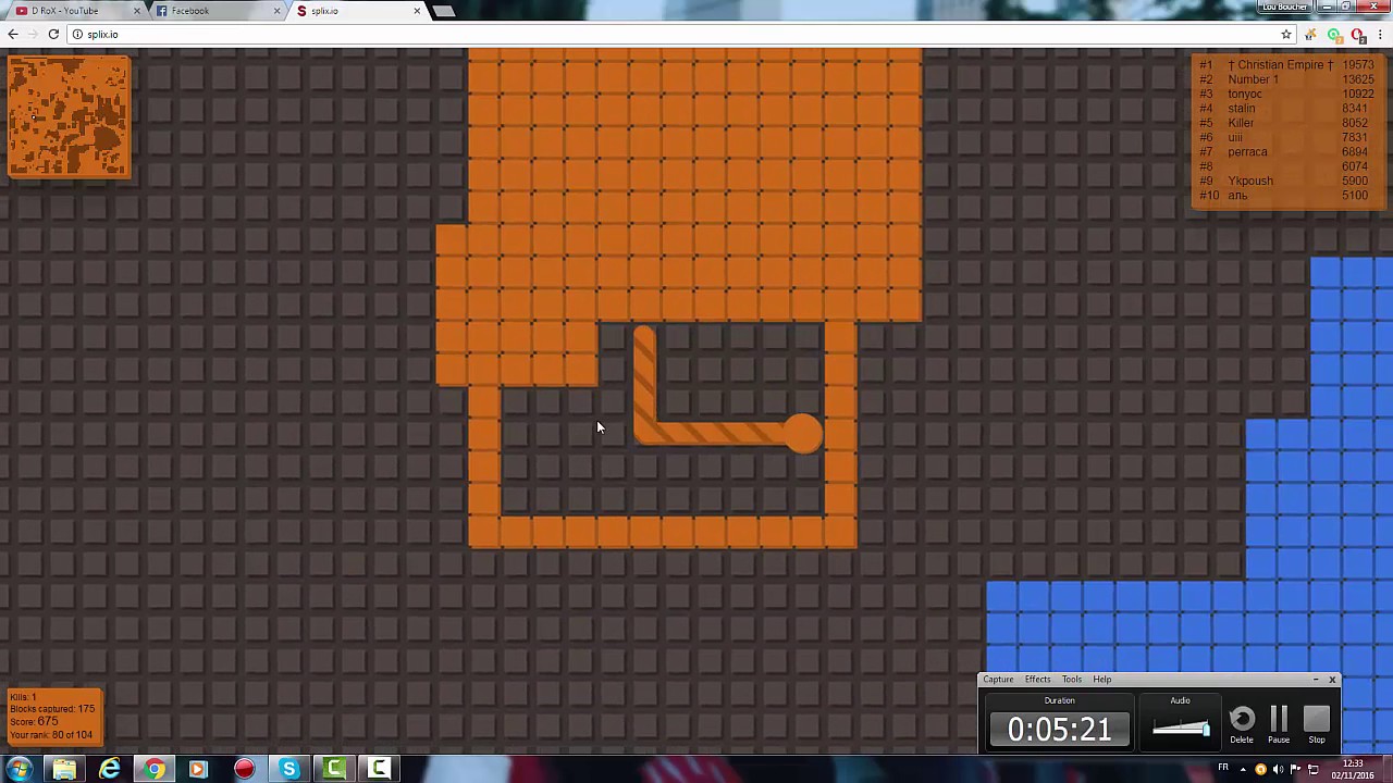 Splix io episode 2 - YouTube