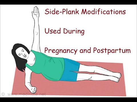 Side Plank Modifications During Pregnancy and Postpartum - YouTube