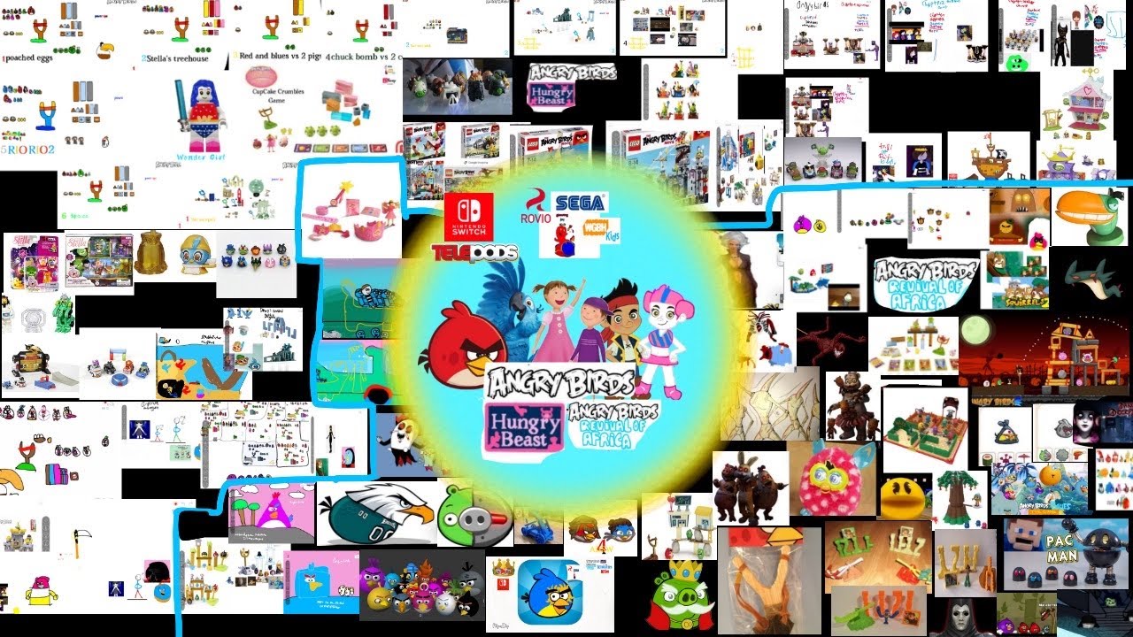 Angry Birds and Hungry Beast: All Game Playsets part 8 ( Official ...