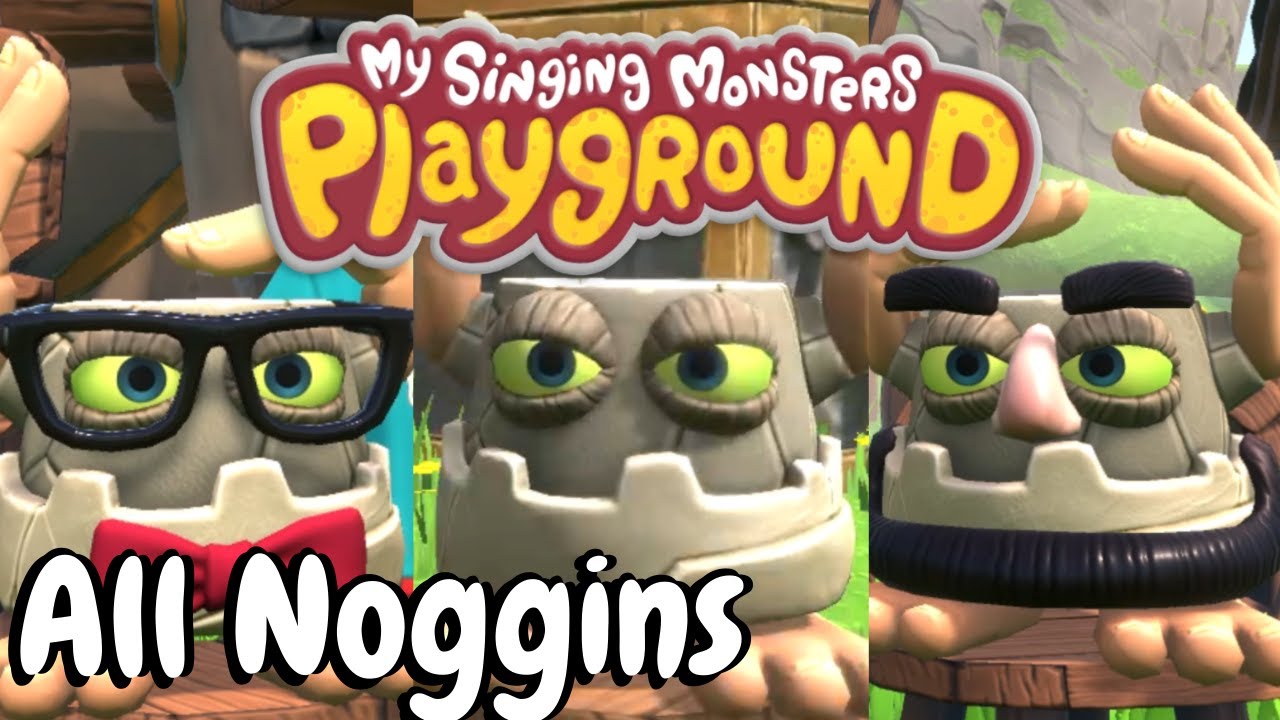 Every Noggin in My Singing Monsters Playground! - YouTube