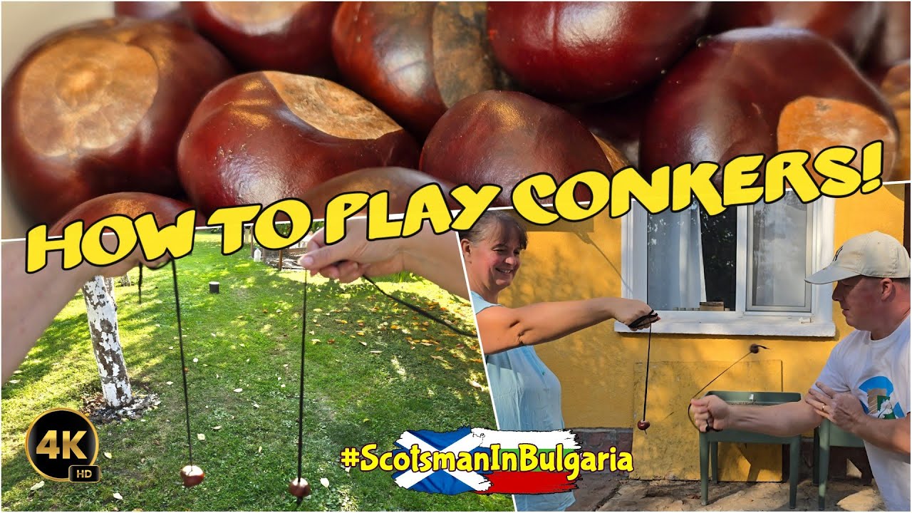 How To Play Conkers! | Game | Autumn fun! | Like A Pro - YouTube