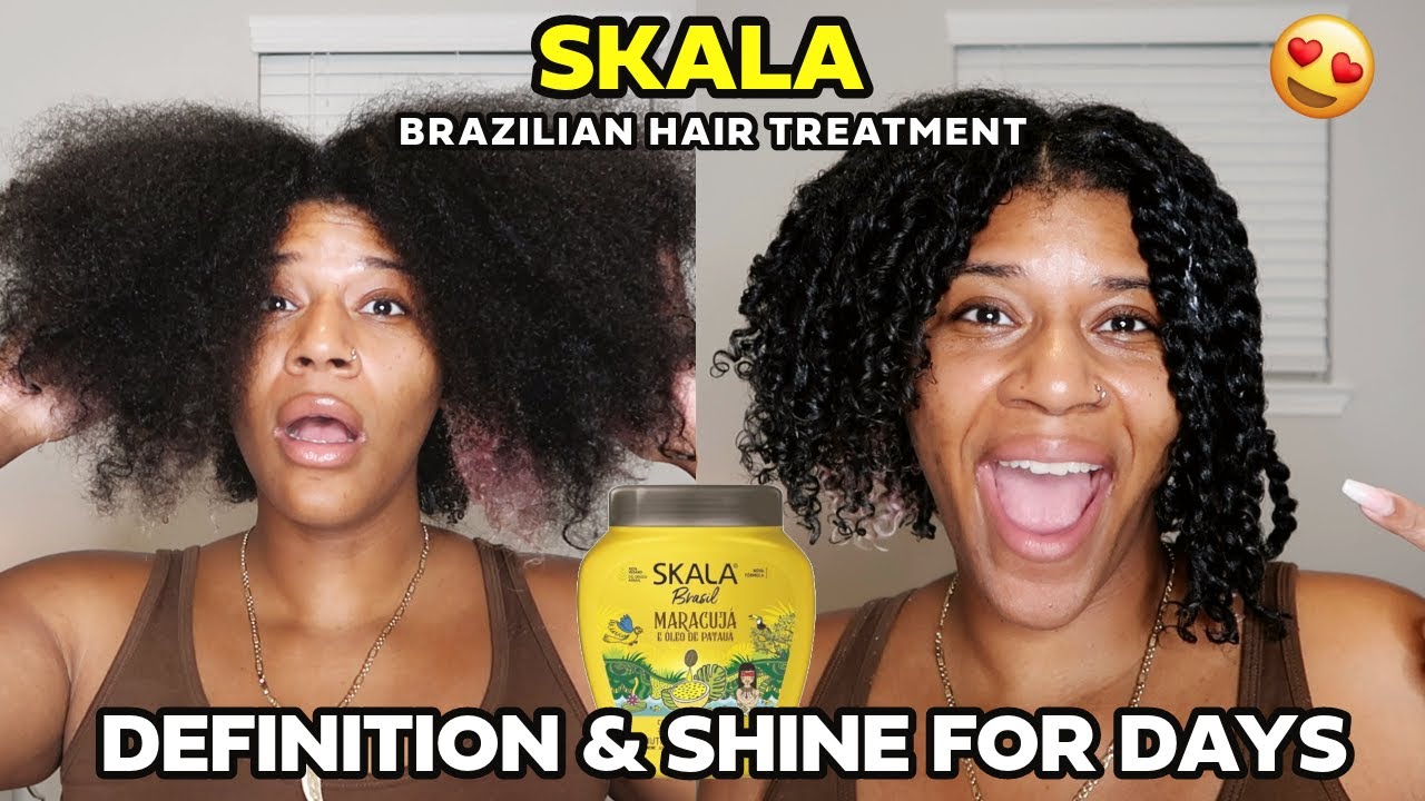 Skala Expert Wash N Go vs Twist Out: A Natural Hair Routine - YouTube