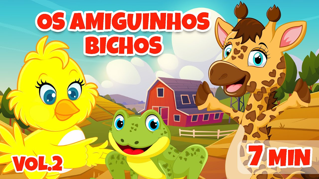 Os Amiguinhos Bichos Vol.2 - Giramille 7 min | Desenho Animado Musical ...