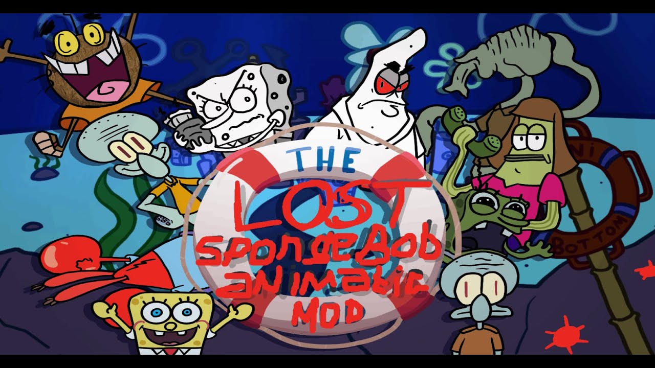 FNF:-) The Lost SpongeBob Animatic Mod (DEMO) - YouTube
