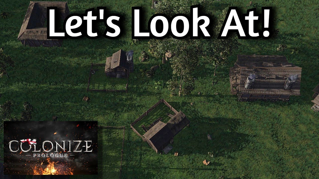 New Upcoming Colony Builder! Let's Look At Colonize Prologue - YouTube