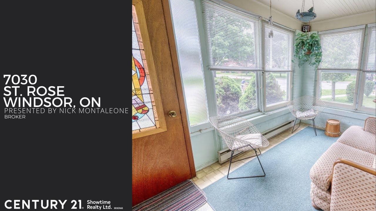 7030 St Rose Ave, Windsor | Presented by Nick Montaleone - YouTube