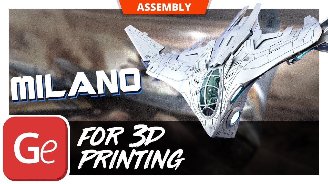 Milano 3D Printing Model | Assembly by Gambody - YouTube