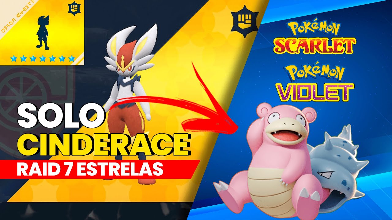 RAID CINDERACE SOLO EASY | POKÉMON SCARLET VIOLET - YouTube