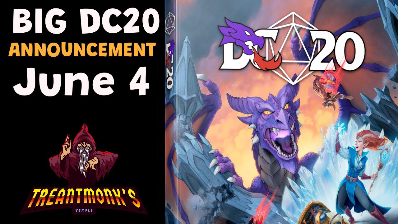 Big Event starts TODAY: DC20 Kickstarter Launch - YouTube