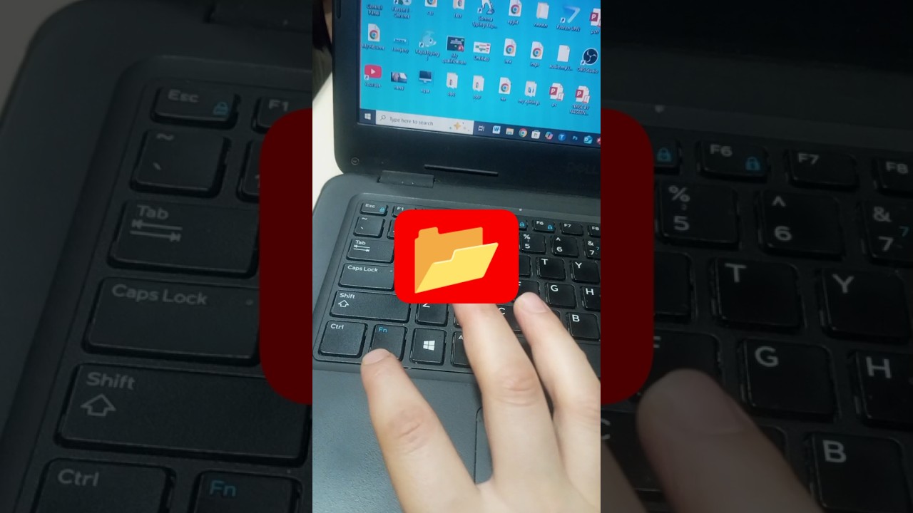 How to make folder in laptop /pc #shorts #pcgaming - YouTube