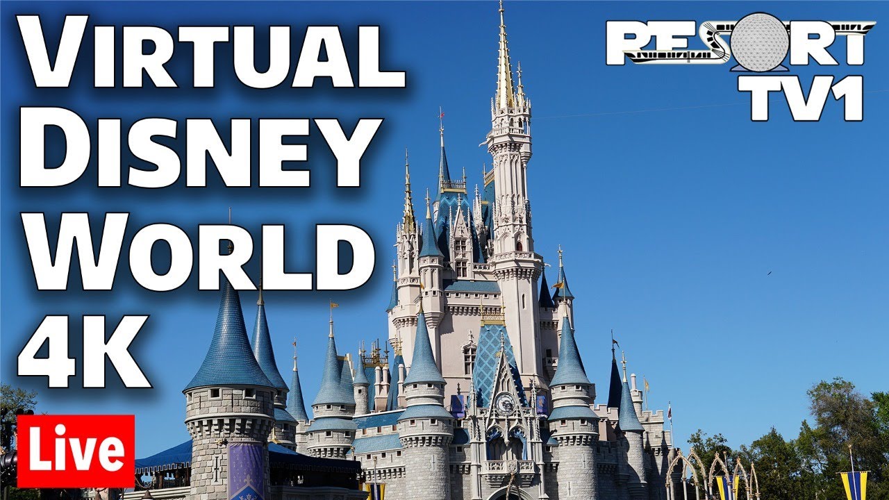 🔴4K Live: Virtual Disney World Live Stream (& Mail) - 6-14-20 - YouTube