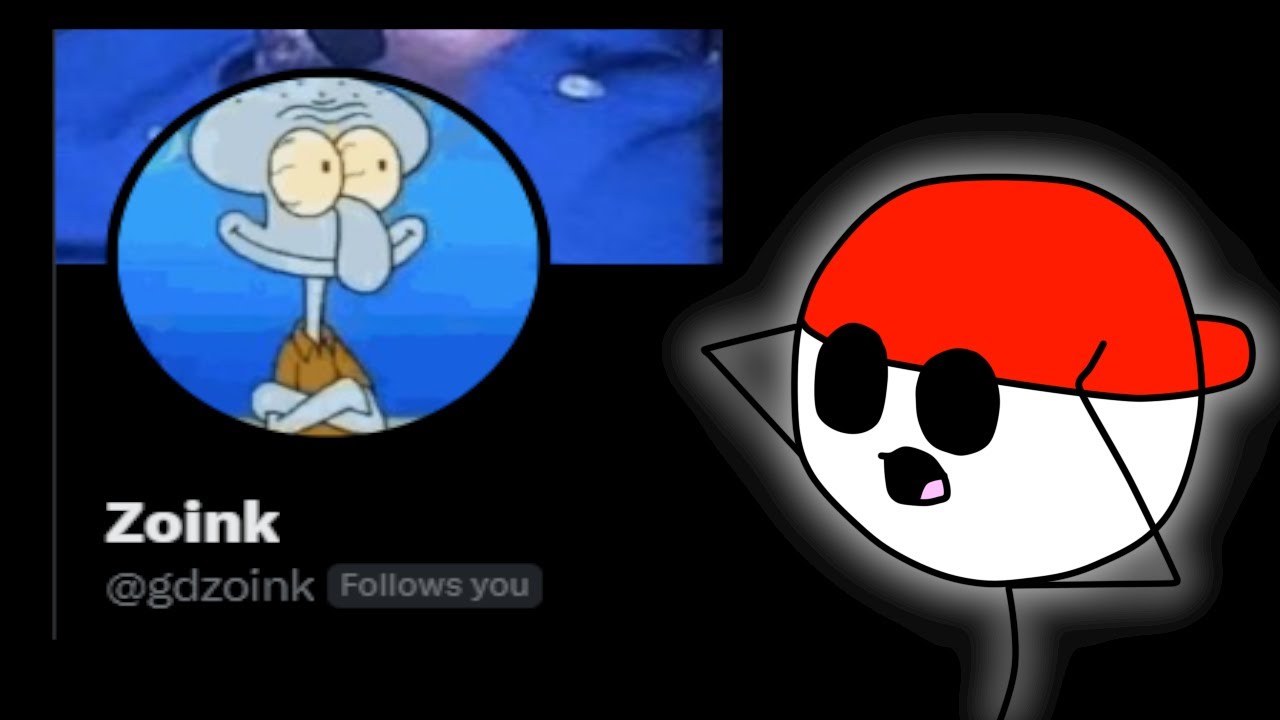 Zoink followed me?! - Geometry Dash Stream - YouTube