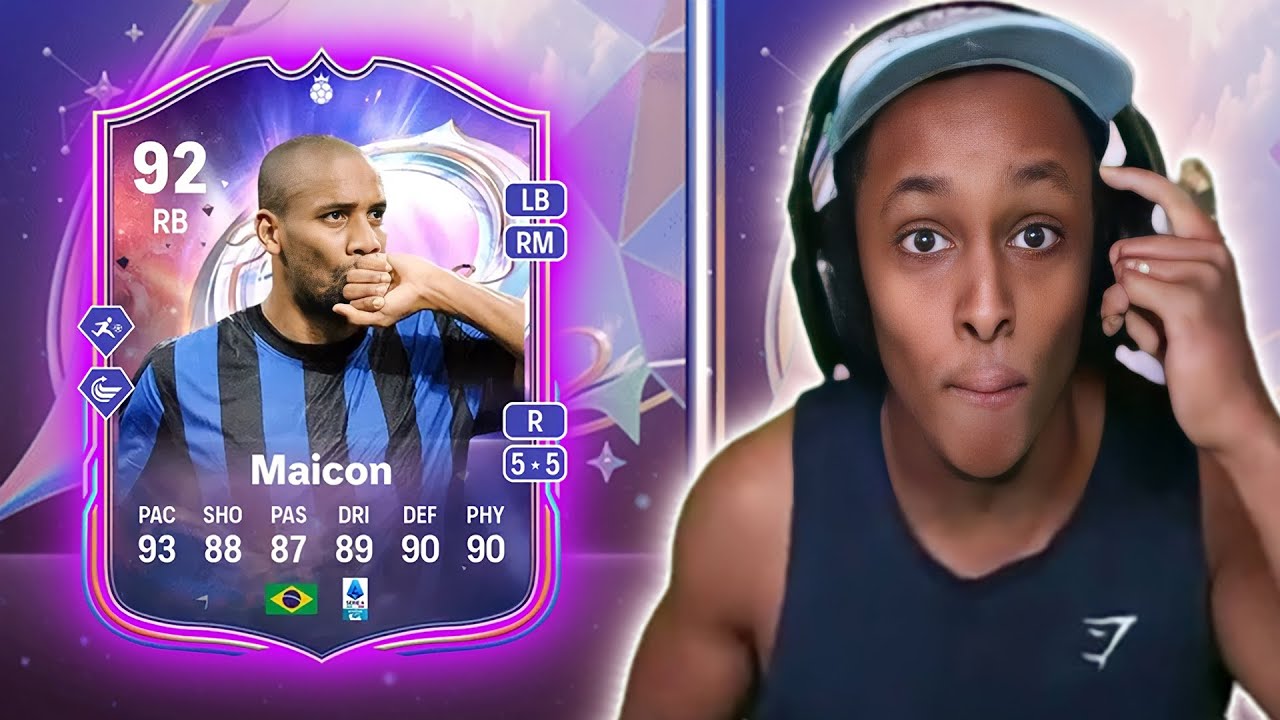 COMPLETING 92 Fantasy FC Hero Maicon - YouTube
