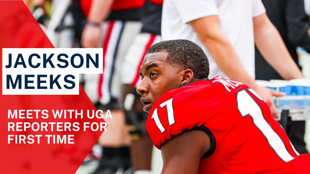 Ahead of Vandy, Jackson Meeks' first interview with the UGA media - YouTube