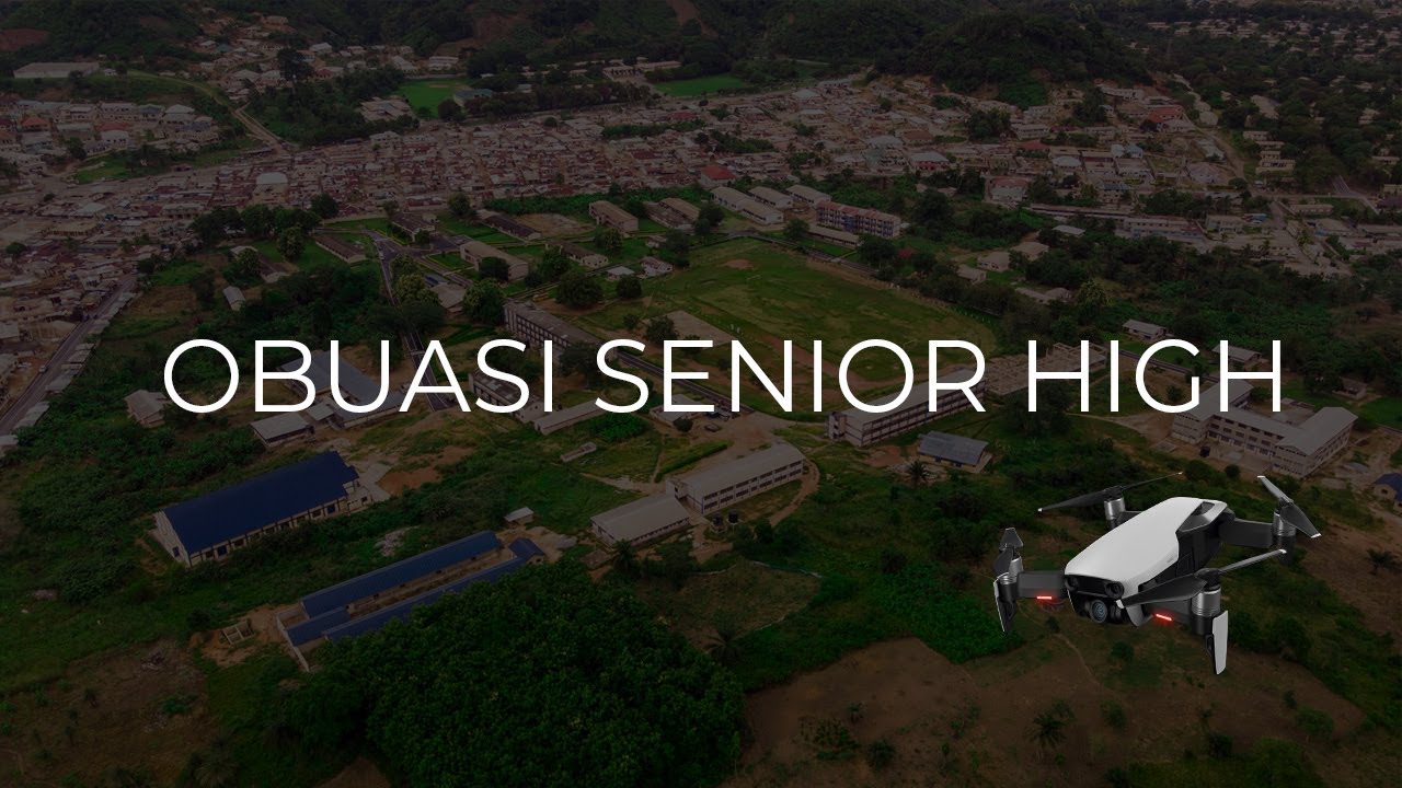 Aerial View of Obuasi Senior High Technical School - YouTube