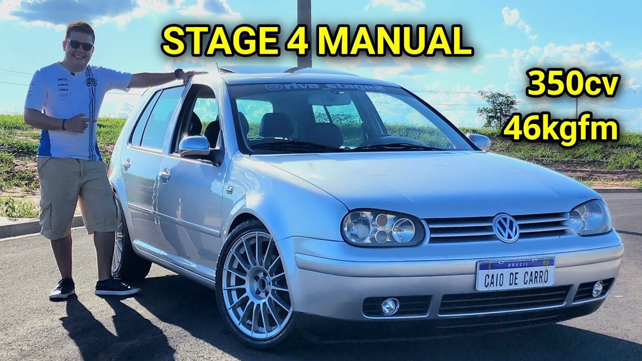 🐸🔥 SAPÃO QUE COSPE FOGO? VEJA ESSE VOLKSWAGEN GOLF GTI MK4 STAGE 4 ...