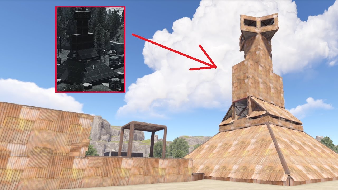 ПИРАМИДА от WAKA - ГАЙД по постройке в RUST - YouTube