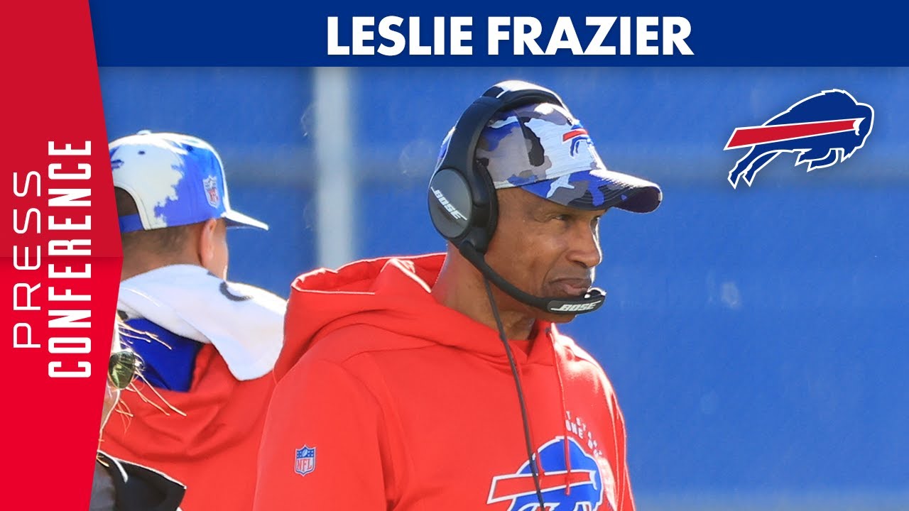 Leslie Frazier: "It Was Definitely A Challenge" | Buffalo Bills - YouTube