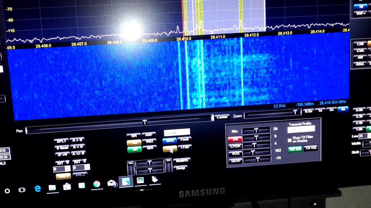SDR FLEX 3000 TNS FILTER - YouTube