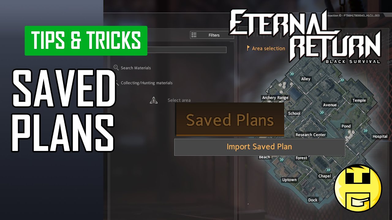 How to find and Add Saved Plans - Eternal Return: Black Survival ...