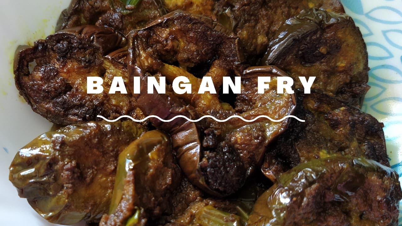 Baingan fry Recipe| बैंगन फ्राई रेसिपी| Quick and Easy Brinjal Fry ...
