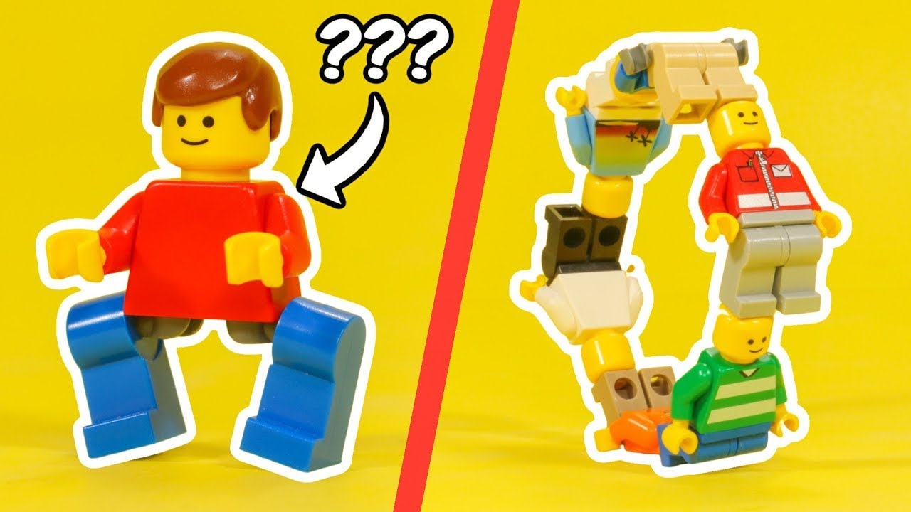 Elevando o QI - 200 Truques Geniais com Minifiguras LEGO...😱😱 - YouTube